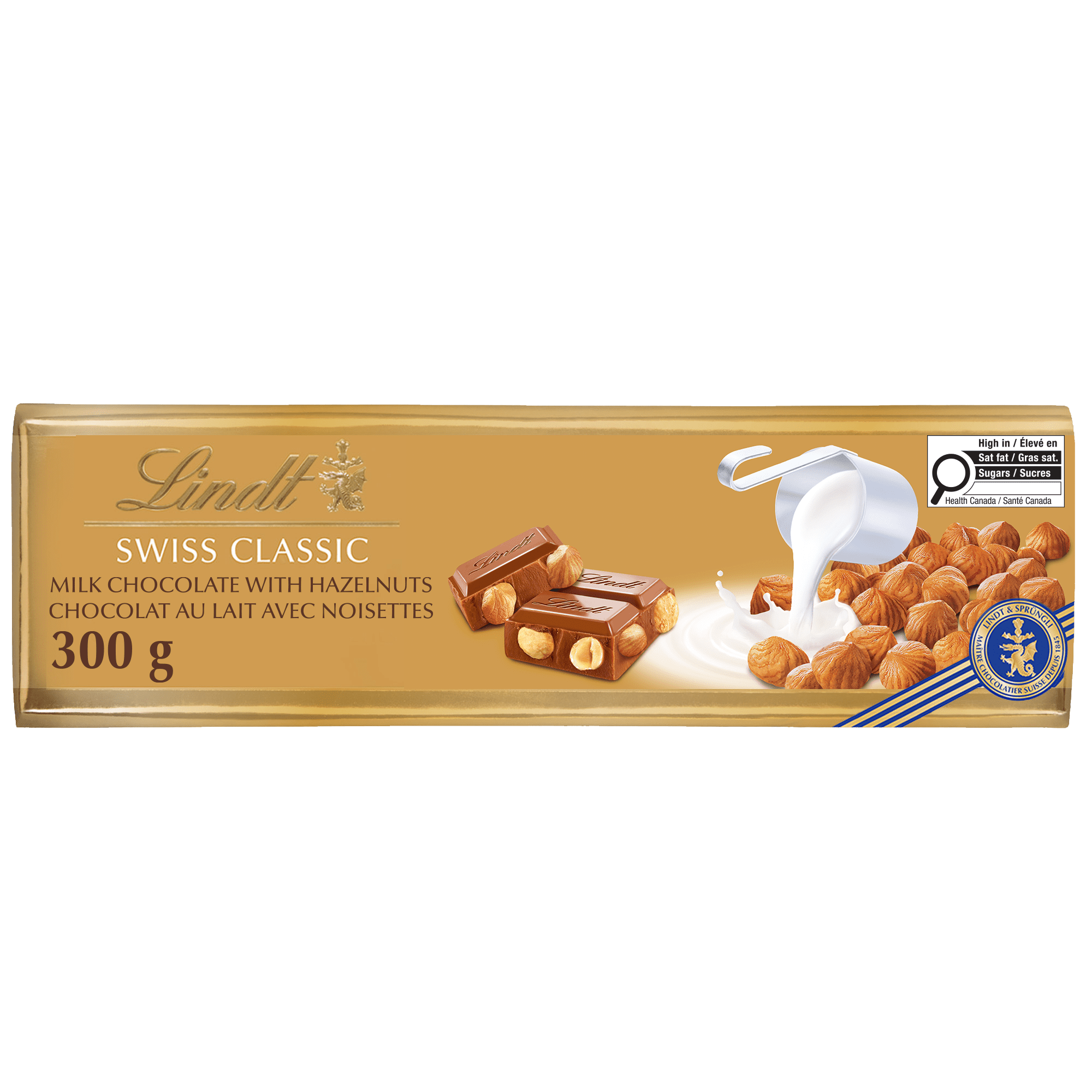 Click here for Lindt Swiss Classic Gold Hazelnut Milk Chocolate B... prices