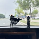 Taosunzt Car Dashboard Ornament Figure Sculpture Waterproof Easy to ...