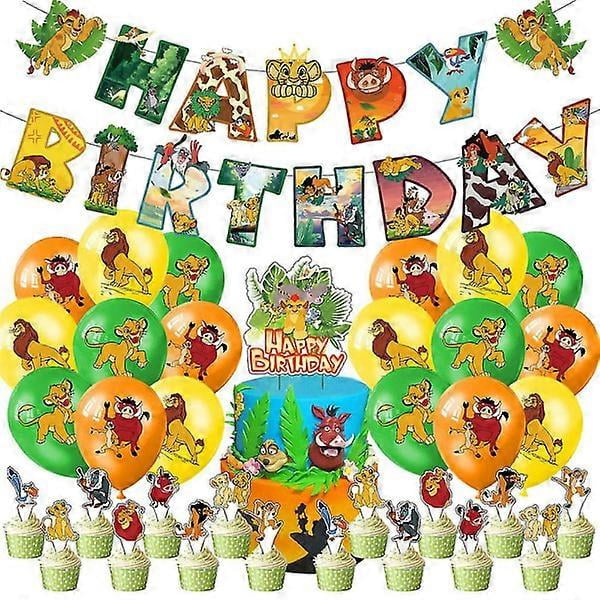 Click here for Bgnaty Kids Disney The Lion King Birthday Party De... prices
