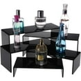 Displays2go Clear Acrylic Risers for Counters, Set of 5 U-shaped ...
