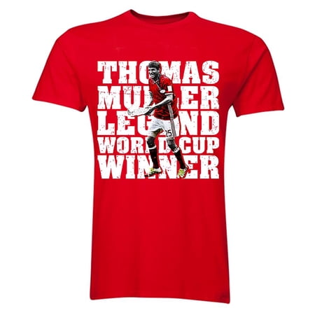 Thomas Muller World Cup Winner T-Shirt (Red) | Walmart Canada