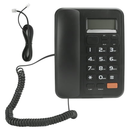 Wired Landline Phone,KX‑T2022CID Fixed Telephone Home Corded Telephone ...