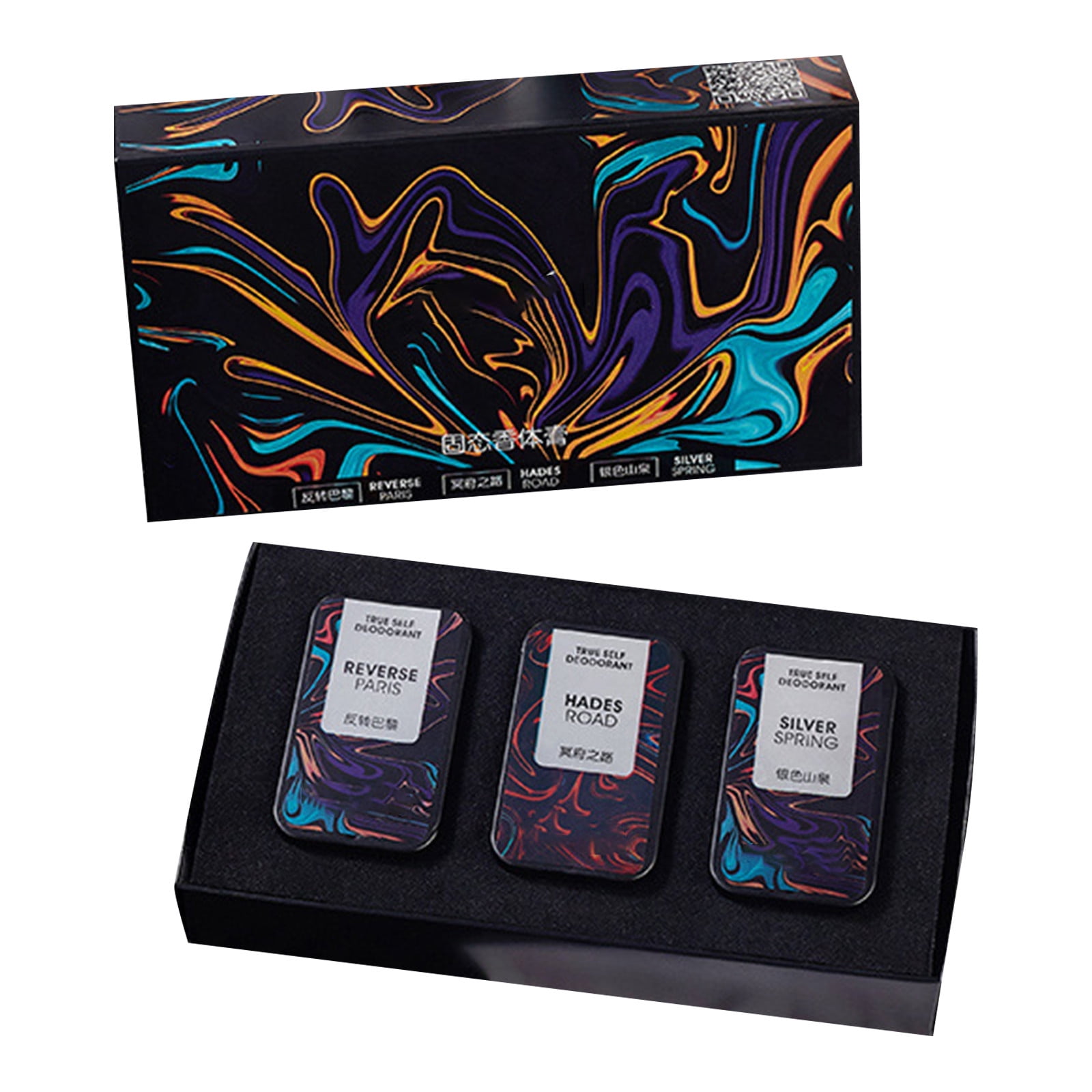 Solid Balm Set Box Lasting Scent Students Men And Women Retro Solid ...