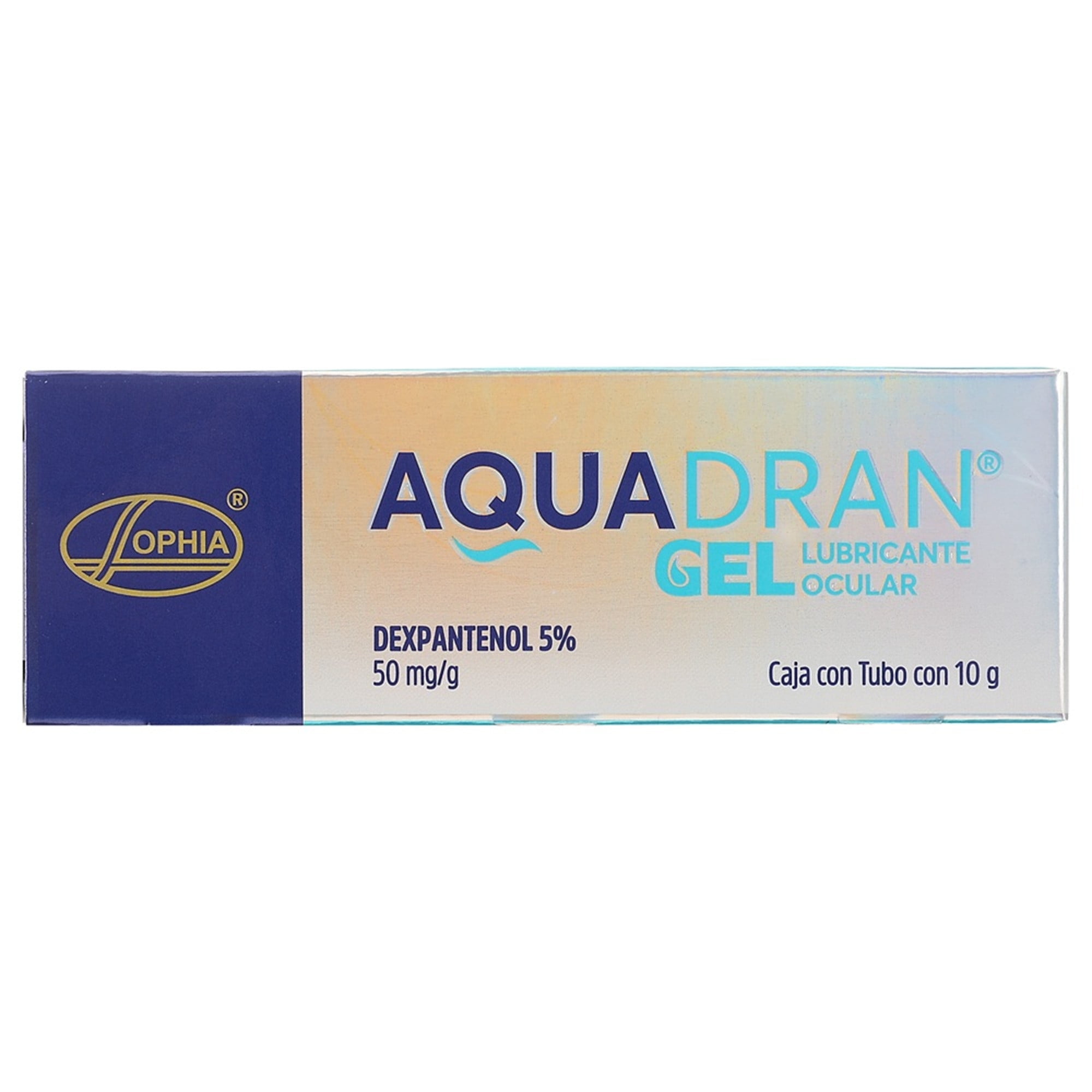Aquadran 50mg Gel Lubr Oc Tb 10g | Walmart en línea
