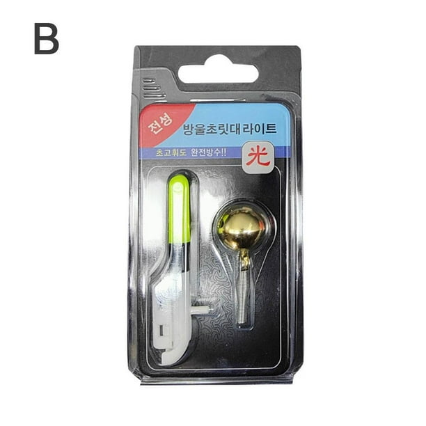 Fish Bite Alarm light Fishing Glow Sticks LED Fishing Night Pole Light ...