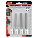 4 Piece MM Brake Caliper Hex Bit Set - Walmart.com