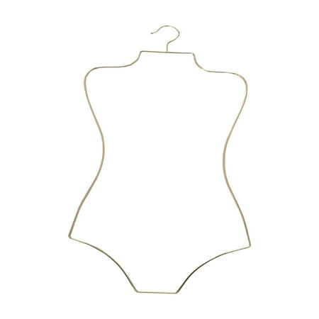 Metal Wire Body Shape Hanger Dress Holder for Kids Unisex Beachwear ...