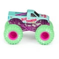Monster Jam Toy, Neon Nitro 2-Pack 1:64 Monster Trucks, Blue Thunder Vs ...