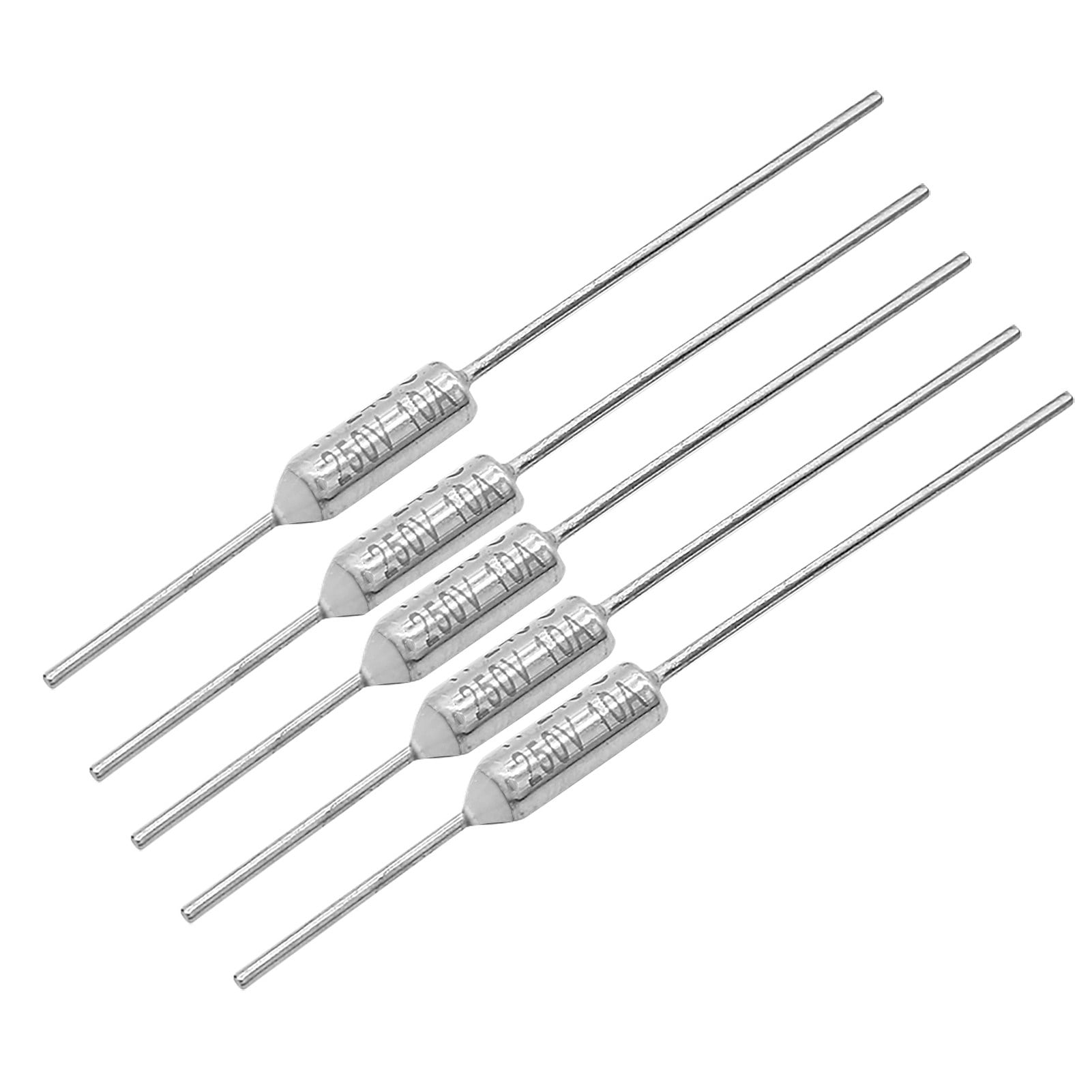 Electronic Components,5Pcs Metal Thermal Fuse Metal Thermal Fuse Metal ...