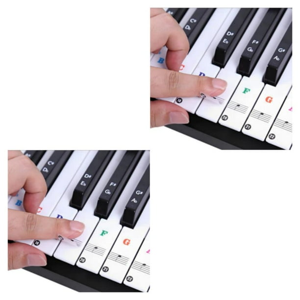 Smilepp Keyboard Stickers Sound Name Stickers Piano Keyboard Stickers ...