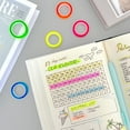 Wrapables Transparent Fluorescent Neon Removable Highlighter Tape 8mm x ...