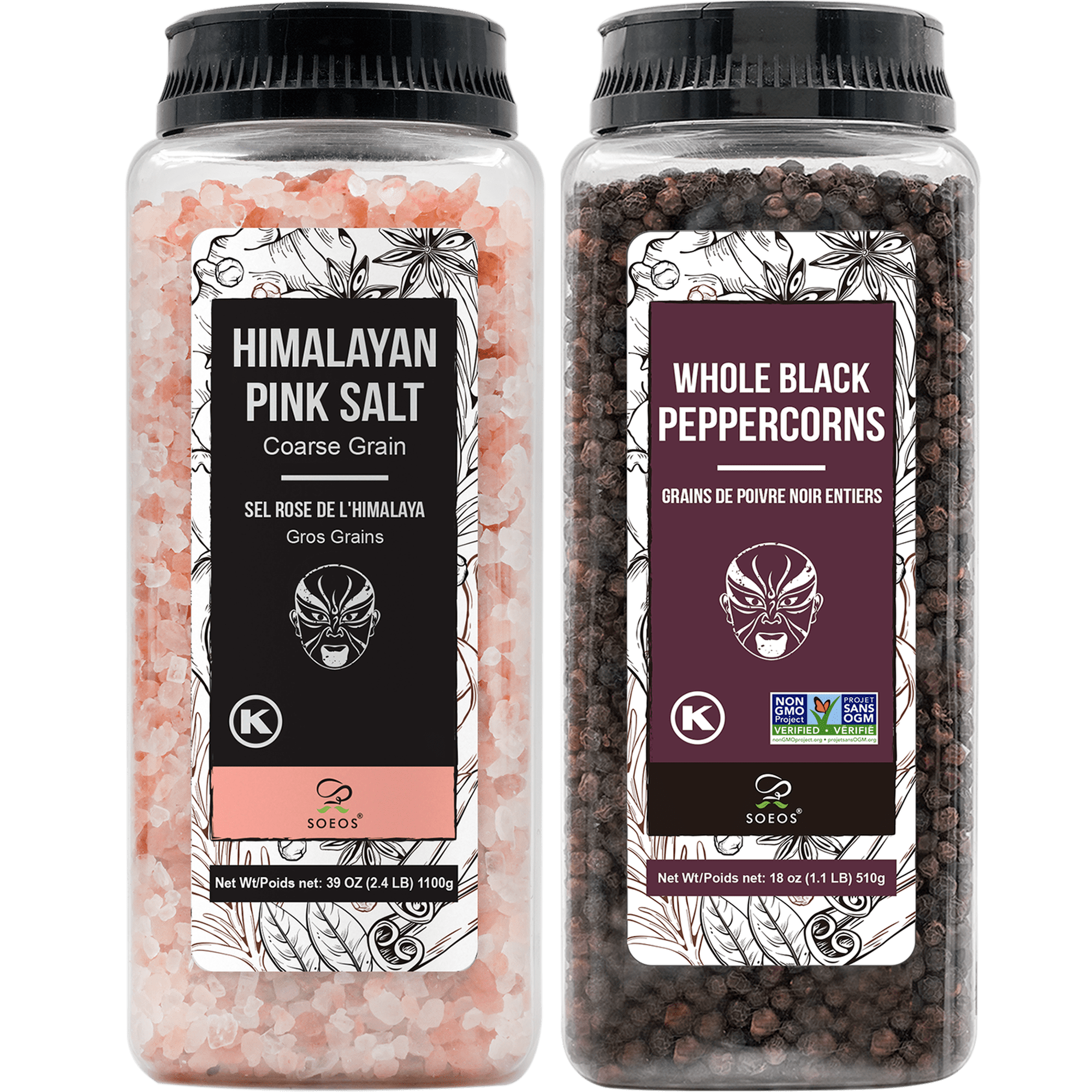 Click here for Unbranded Soeos Himalayan Pink Salt 39oz + Whole B... prices