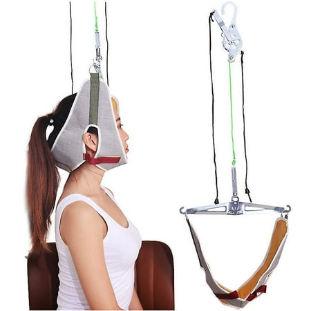 YERDGARY Home Neck Fixation Belt Cervical Traction Frame Retractor ...