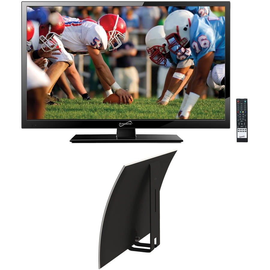 Supersonic 24" Class - Full HD, LED TV - 1080p, 60Hz (SC-2411) and Mohu ...