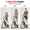 Stair Stepper for Home - Compact Folding Stair Climber with Quiet Shock ...