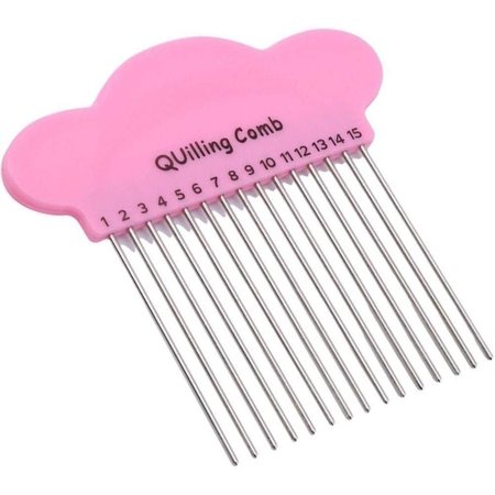 Paper Quilling Comb Tool Plastic Create Loops Accessory Supply Handmade ...