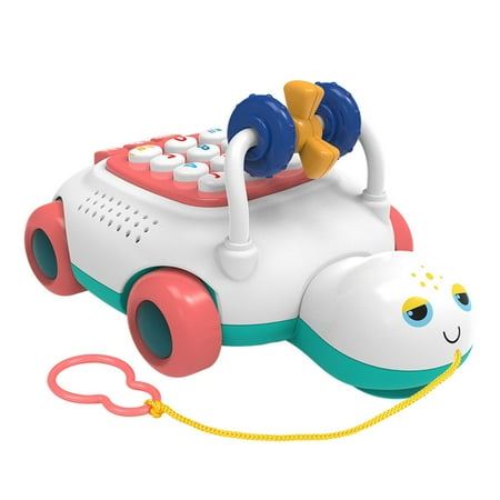 Simulated Telephone Pull Toys Tortoise Car Enlightenment Toys Pretend ...