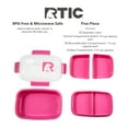 RTIC Lunch Container, 5-Piece Food Container, BPA Free, Microwave Safe ...