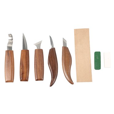 8 Pc Wood Chisels Set Modeling Clay Molding Wax Carving Tools w/V ...