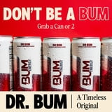 BUM Energy Dr Bum Energy Drink, 112 mg Natural Caffeine, 12 fl oz Can ...