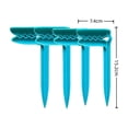 Beach Stakes Clamps Picnic Blanket Holders, 4PC Towel Anchor Stakes ...