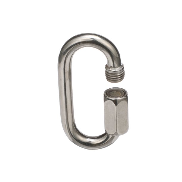 Seachoice Stainless Steel Chain Link w/ Threaded Locking Nut, 5/16 In ...