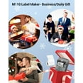 Phomemo M110 Label Printer - Portable Bluetooth Address Label Maker for ...