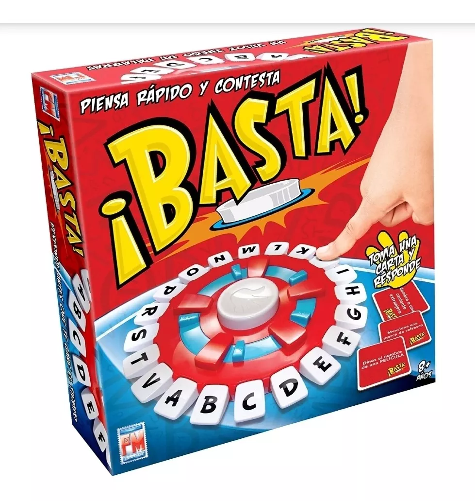 Juego De Mesa ¡basta! De Fotorama Veloz Juego De Palabras | Walmart en ...