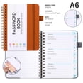 Password Book With Alphabetical Index Tabs Internet Address And ...