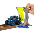 Monster Jam Official Champ Ramp Playset with 1:64 Scale Die-Cast Son ...