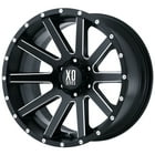 MSA Milled Flash 20" UTV Wheels 33" MotoHavok Tires Can-Am Maverick X3 ...