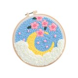 Punch Embroidery Instructions Landscape DIY Basic Tools Pattern Sewing ...