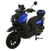 Vitacci Spider 200 EFI Gas Powered Moped Scooter for Adults - Black ...