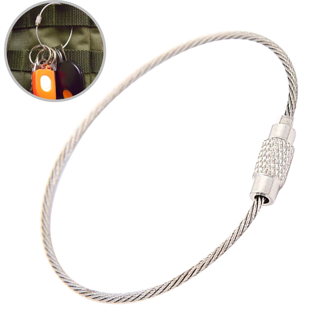 Click here for Coofit Key Wire Cable Stainless Steel Portable Pra... prices
