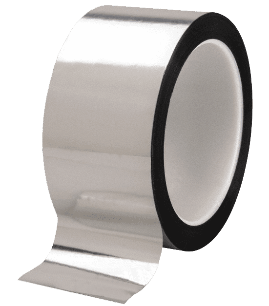 3/8" (9.5mm) Metalized Polyester Film Tapes ,Silver [128 Rolls ...