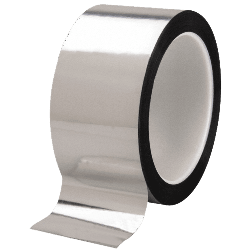 3/8" (9.5mm) Metalized Polyester Film Tapes ,Silver [128 Rolls ...