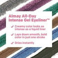 Gel Eyeliner by Almay, Waterproof, Fade-Proof Eye Makeup, Easy-to ...