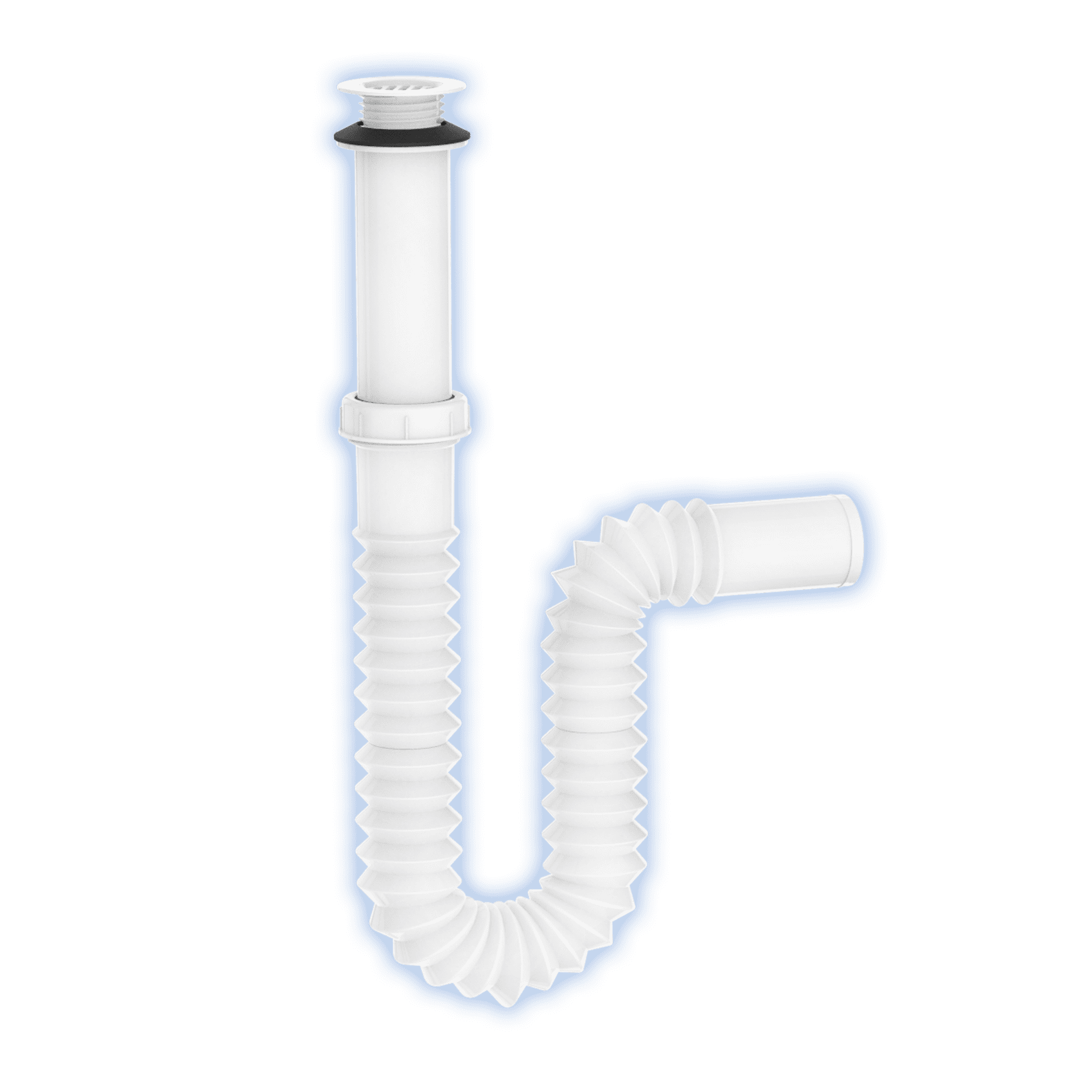 Céspol para lavabo Fleximatic Triple sello tipo P Polipropileno ...