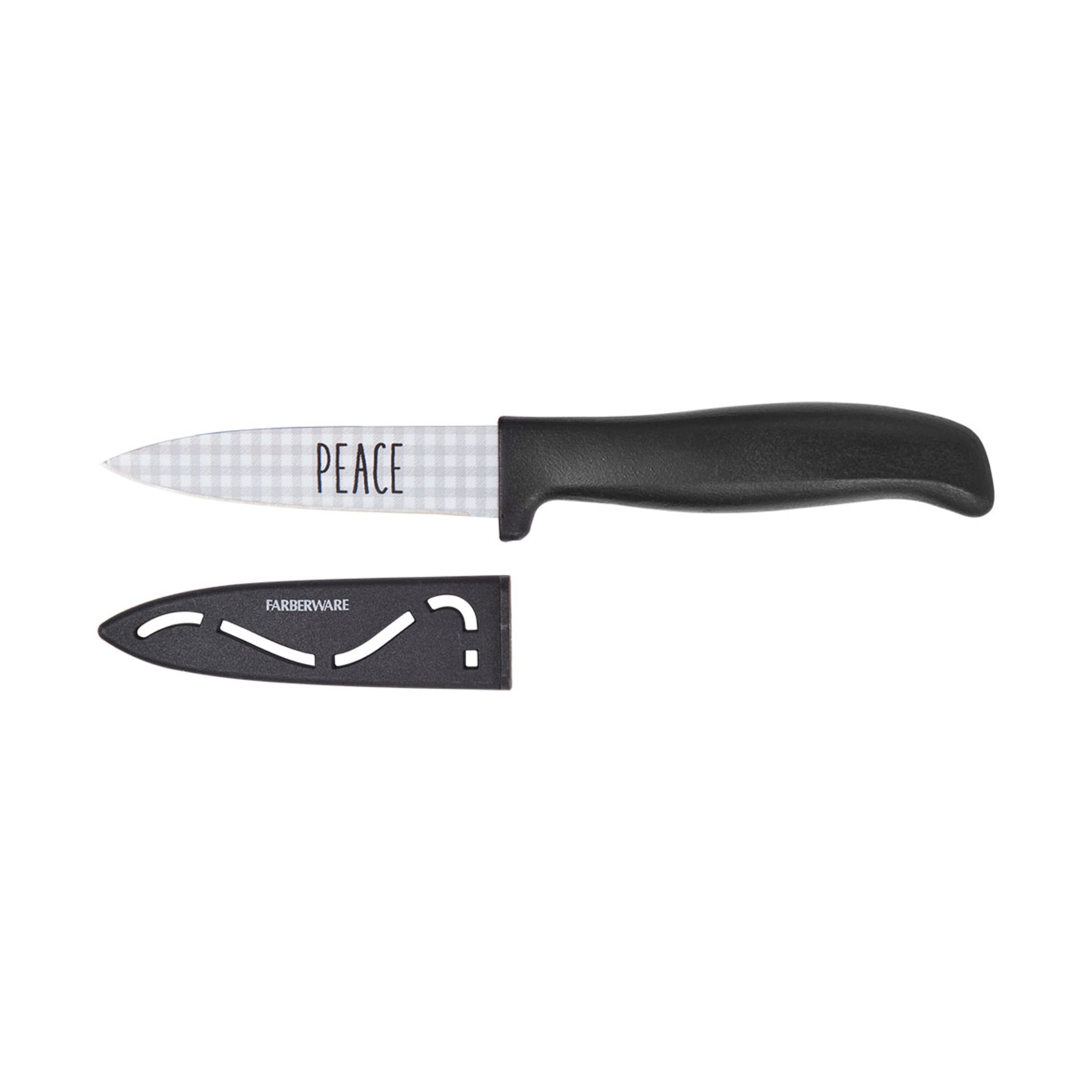Brandclub - Farberware Holiday 3.5-inch Paring Knife with Holiday Peace ...