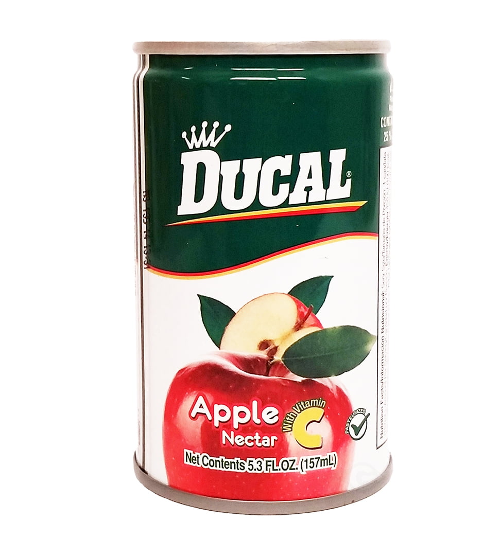 Ducal Apple juice 5.3 oz fl - Jugo de Manzana (Pack of 24) - Walmart.com