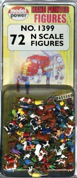 Model Power 1399 N 72 Painted Figures Set - Walmart.com