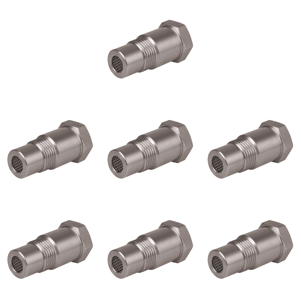 Filtro Extensión Espaciador Del Sensor Oxígeno Acero Inoxidable O2 ...