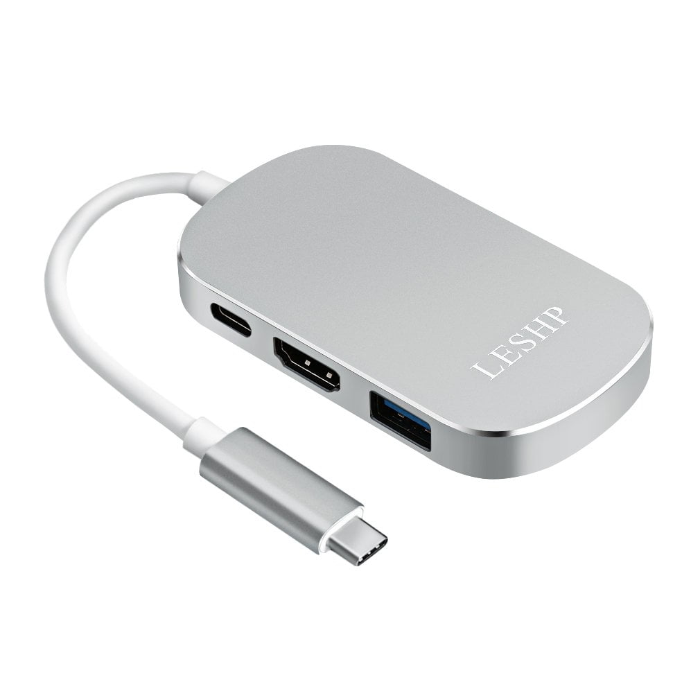 LESHP MHUB1 Portable Ace Type-C Notebook Multi-function Converter Wide ...