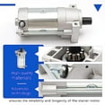 136-7880 Starter Motor for 2P77F Engines Compatible with Toro ...
