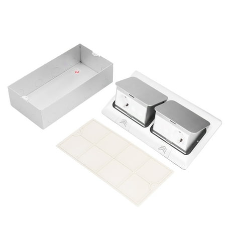 Floors Socket Cover Box Kit, Multi Hole Floor Electrical Outlet 4000W ...