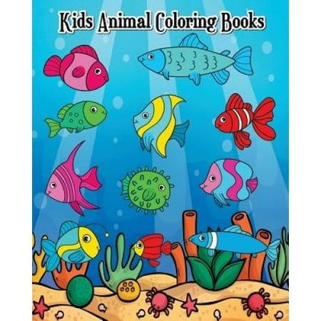 Kids Animal Coloring Books: The Deep Dive Underwater Ocean Coloring ...