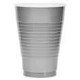 JAM Paper Plastic Cups, 12 oz, Silver, 20/Pack - Walmart.com