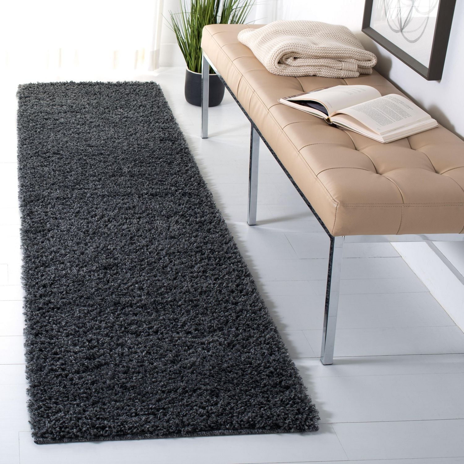 Click here for Safavieh Venus Elijah Solid Plush Shag Area Rug 22... prices