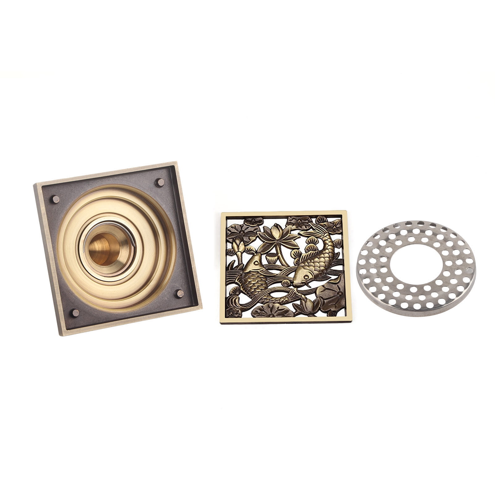 Click here for Fyydes Square Floor Drain Bathroom Shower Drain  B... prices