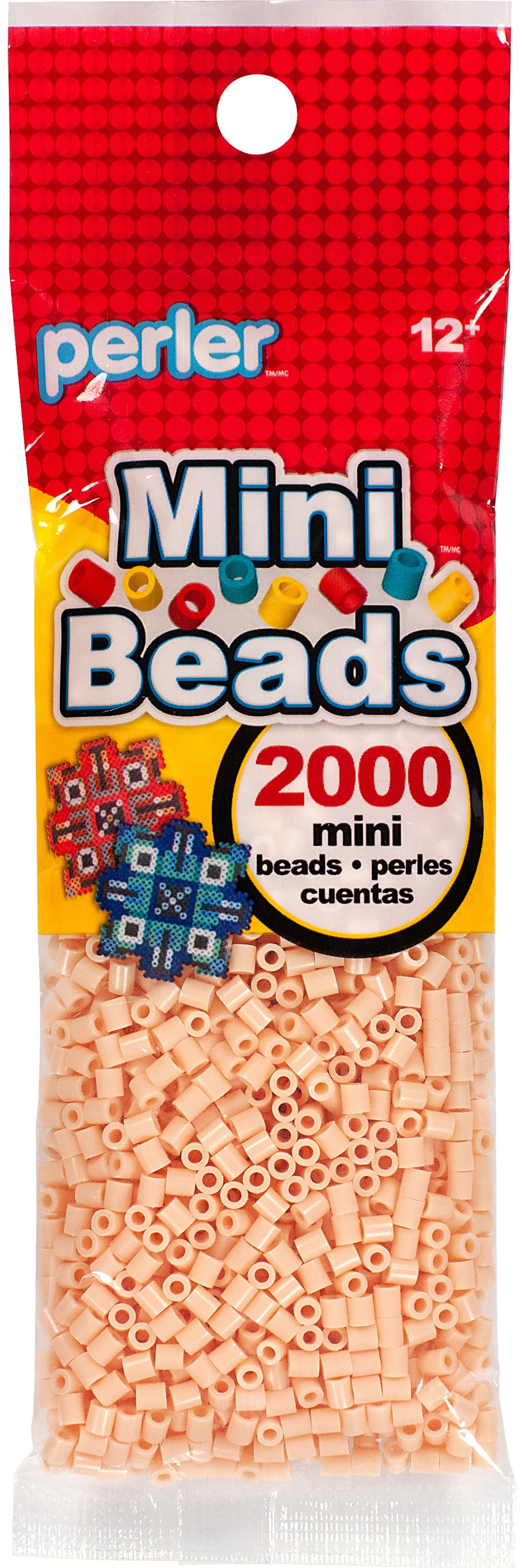 Mini Perler Beads 2000/Pkg-Sand - Walmart.com